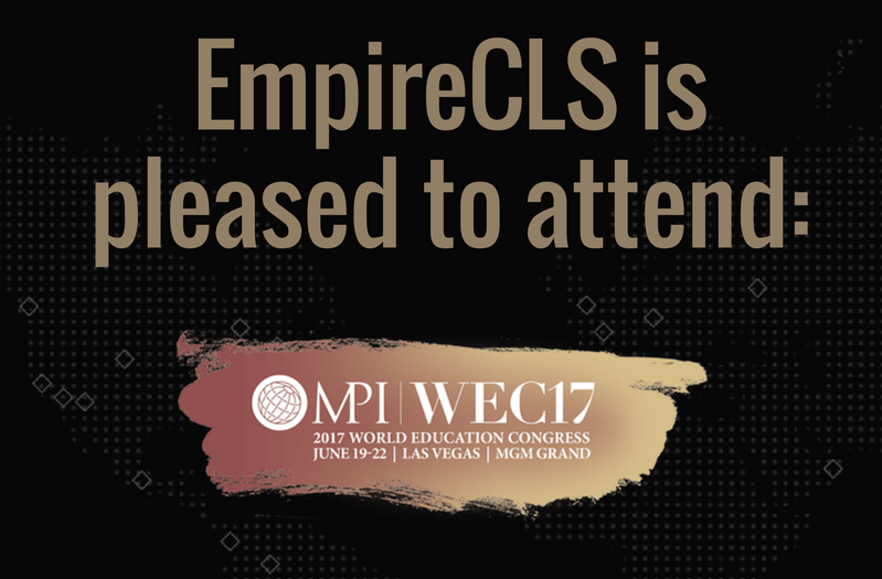 Infographic – EmpireCLS Attends MPI WEC17 | EmpireCLS